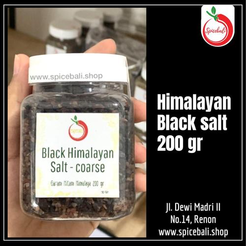 Jual Black Rock Himalayan Salt 200 gr / Kalanamak / Kala Namak /Garam ...
