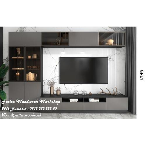 Jual Cradenza - Rak TV - Backdrop TV - TV Stand modern minimalis ...