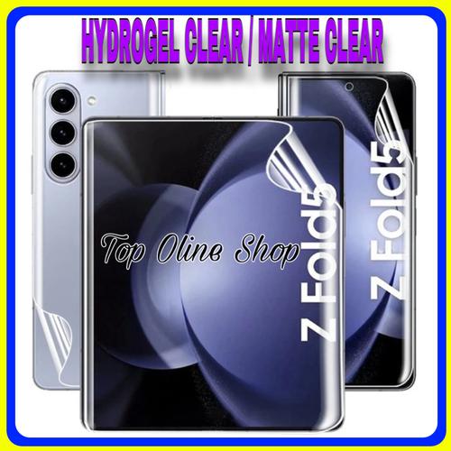 Promo SAMSUNG GALAXY Z FOLD 5 5G HYDROGEL CLEAR / MATTE FRONT+BACK ...