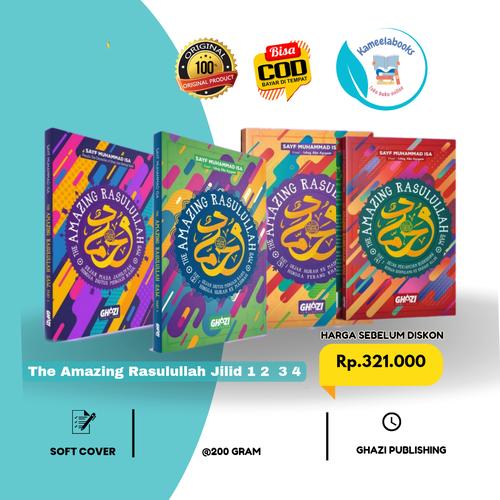 Jual PARSEL RAMADHAN PAKET THE AMAZING RASULULLAH JILID 1-4 BUKU SIRAH ...