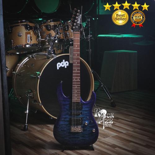 Jual IBANEZ GRX70QA TBB ELECTRIC GUITAR, TRANSPARENT BLUE BURST - Kab ...
