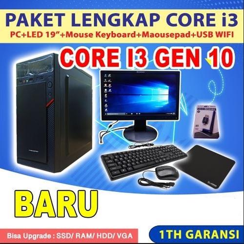 Jual PC CPU Core i3 10100 Gen 10 - Komputer Gaming Editing Server - CPU ...