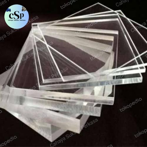 Jual Akrilik Lembaran Bening tebal 10mm x 145mm x 300mm / Acrylic sheet - Jakarta Barat - Cahaya ...
