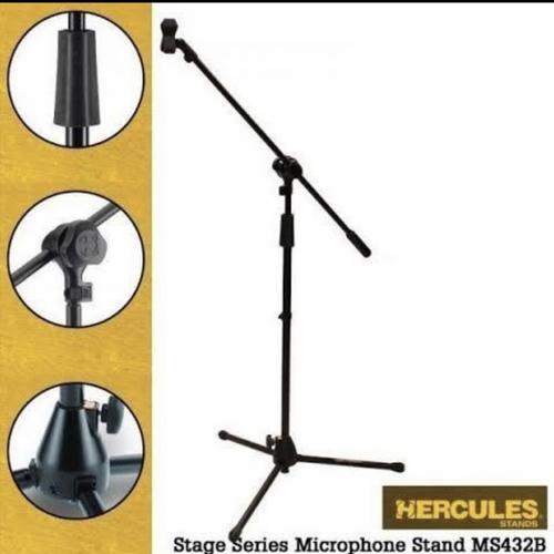 Jual Stand Microphone Hercules MS432B / Stand Mic MS-432B / Dudukan Mic ...