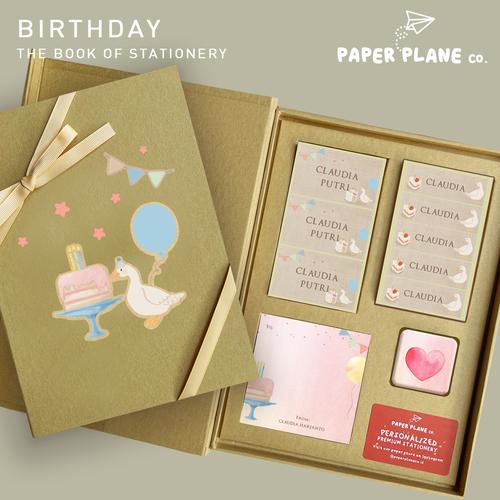 Jual Mini Stationery Sticker Gift Set "Birthday" Hadiah Kado Hampers ...