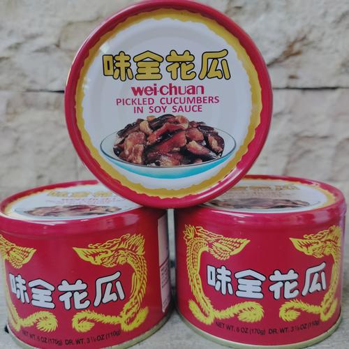 Jual WEI CHUAN PICKLED CUCUMBER IN SOY SAUCE / ACAR TIMUN/ KRAI KALENG ...