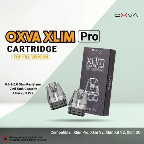 Jual AUTHENTIC CARTRIDGE OXVA XLIM PRO V3 AUTHENTIC - 0,6 OHM - Jakarta ...