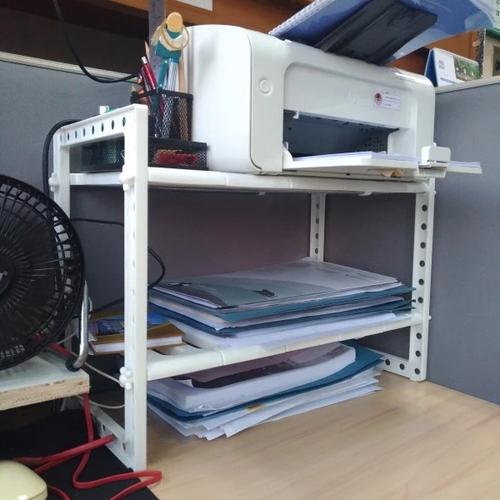 Jual Rak Besi Meja Printer Buku Laci Kantor Minimalis Tempat Box File ...