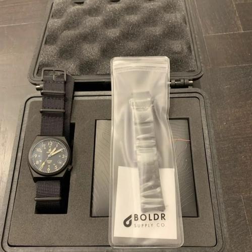Jual Boldr Venture Black Dawn Titanium Automatic - Original - Like New ...