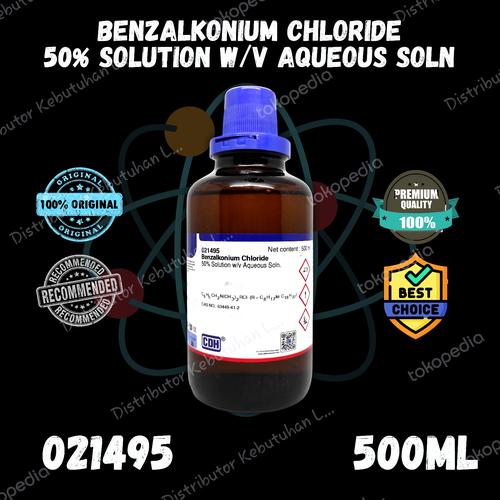 Jual Benzalkonium Chloride 50% Solution / BKC | C6H5CH2N(CH3)2RCl, 500 Ml - Kab. Bogor ...