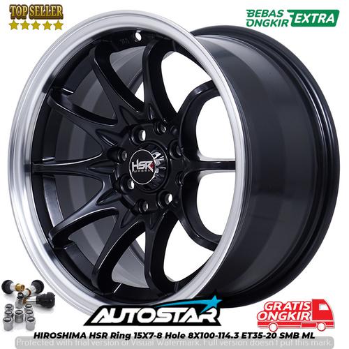 Jual VELG HSR HIROSHIMA 15 BUAT MOBIL Celerio, Ciaz, Baleno - Jakarta ...