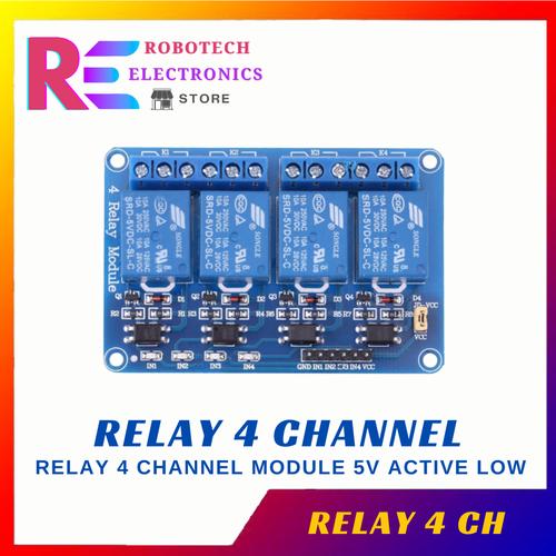 Jual MODUL RELAY 5V (Arduino) - 2 Channel - Kab. Ponorogo - RoboTech ...