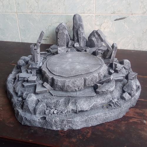 Jual Diorama base for mezco, mcfarlane, marvellegends, mythic legions ...
