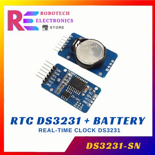 Jual RTC DS3231 SN Real Time Clock I2C Module + Battery - Kab. Ponorogo ...