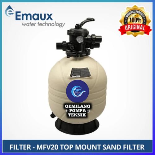 Jual SAND FILTER KOLAM RENANG EMAUX 20 INCH MFV20 FOR 1HP PUMP ...