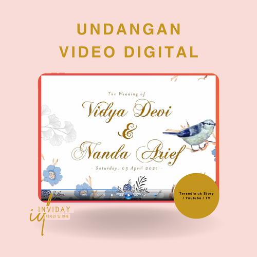Jual Digital Invitation Video Undangan Pernikahan / Lamaran / Sangjit ...