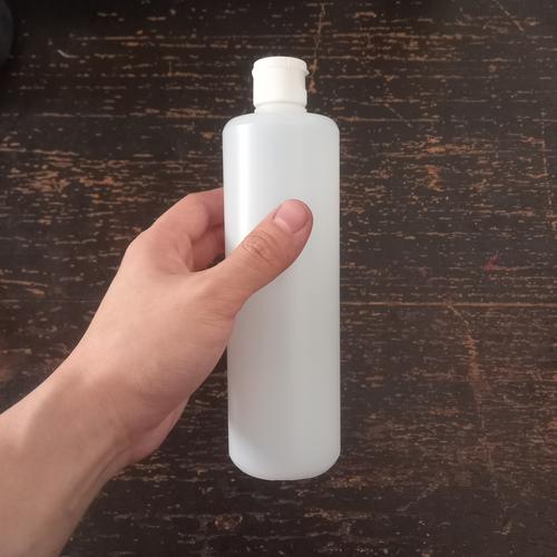 Jual Botol Bulat Round 400ML Flip Top Ribbed - Bening Polos, Hitam ...