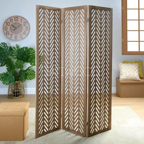 Jual Sketsel partisi ruangan kayu jati solid minimalis modern Jepara ...