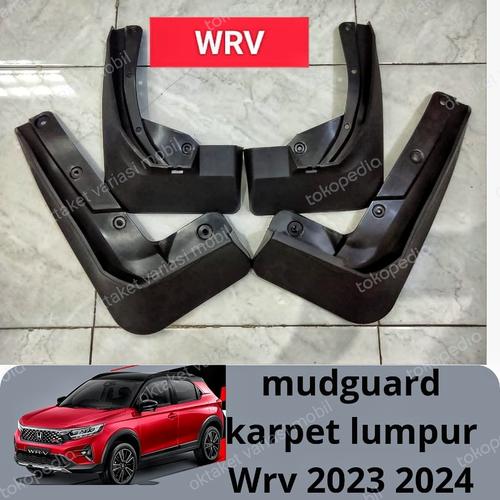 Jual mudguard karpet lumpur Honda Wrv 2022 2023 2024 hitam - Jakarta ...