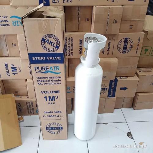 Jual Tabung Oksigen 1m3 Pure Air Medical Grade Isi Full - Kota Medan - Nikealkes | Tokopedia