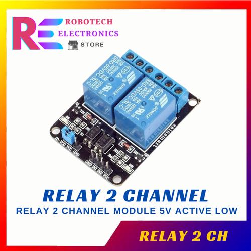 Jual Modul Relay 2 Channel 5V Optocoupler (Arduino) - Kab. Ponorogo ...