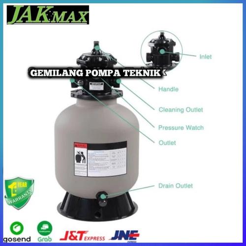 Jual SAND FILTER KOLAM RENANG 24 INCH JAKMAX SWIMMING POOL - Jakarta ...