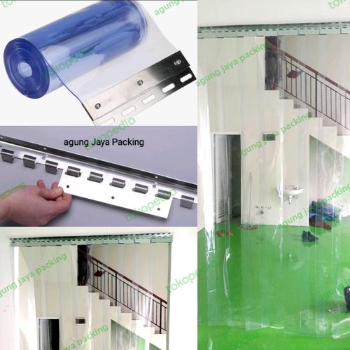 Jual Tirai pvc clear / pvc strip bening pesanan - Jakarta Barat - agung ...