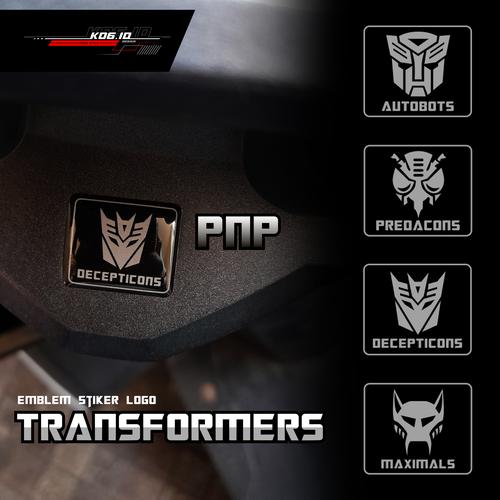 Jual Sticker Timbul Emblem Transformers Stiker Tutup Logo Motor Honda ...