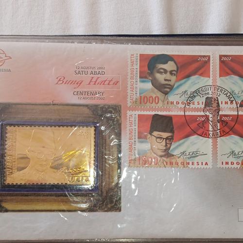 Jual Perangko Emas Gold Stamp 24 K Bung Hatta - Jakarta Barat - Take a ...