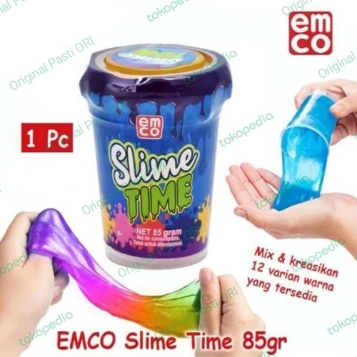 Jual SLIME TIME EMCO ORIGINAL mainan anak sensori slaim warna tidak ...
