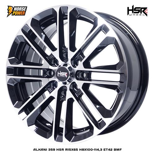 Jual Velg R15 Hsr Alkani - Untuk Mobil 4 Baut Roda - Pcd 4X100/4X114.3 ...