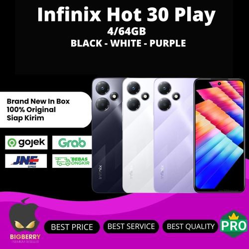 Promo Infinix Hot 30 Play 4/64GB RAM 4GB 64 GB Garansi Resmi 1 Tahun ...
