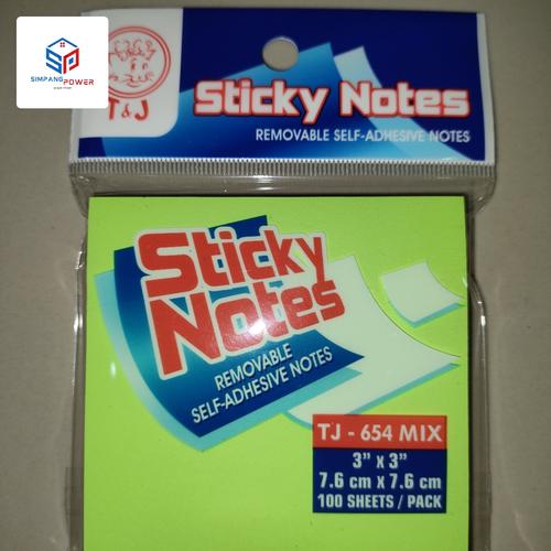 Jual Sticky Notes Pos It TJ 654 Mix Warna - Kab. Bandung - Simpang ...