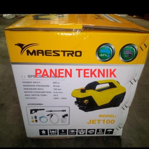Jual MAESTRO JET 100 MESIN HIGH PRESSURE JET CLEANER CUCI MOTOR MOBIL ...