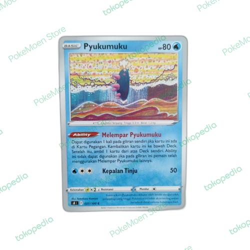 Jual Pyukumuku - Pokemon TCG Indonesia - Kota Surabaya - PokeMoen Store ...