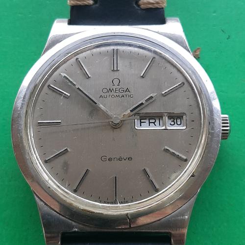 Jual Jam Omega Geneve ref 166-0169 cal 1022 automatic original mulus ...