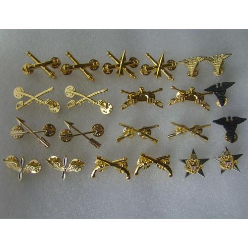 Jual US ARMY COLLAR INSIGNIA CAVALRY OFFICER Air Force BADGE PIN ...