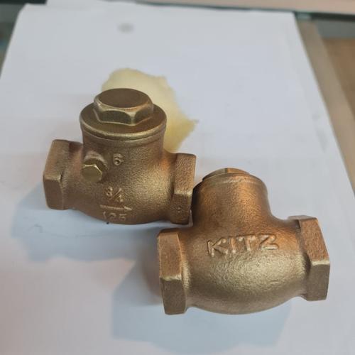Jual Check Valve Kitz Kuningan 1" Inch/Lift Check Kuningan Kitz ...