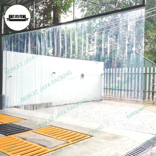Jual Tirai pvc clear PVC strip curtain 120cm x 265cm - Jakarta Barat ...