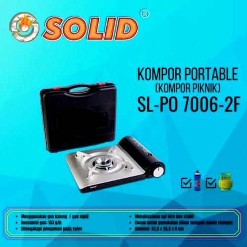 Jual Kompor Piknik Portable SOLID SL-7006-2F 2 JALUR FUNGSI LPG GAS Kaleng - Jakarta Utara ...