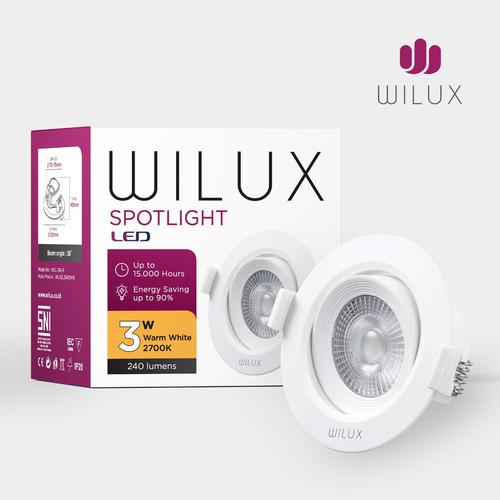 Jual WILUX LAMPU DOWNLIGHT LED SOROT SPOTLIGHT SPOTLED 3W 5W 6.5W 10W ...