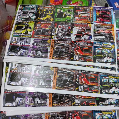 Jual Mainan Stiker bus - isi 15, Random - Kota Depok - Toko Mainan ...