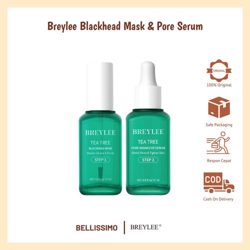 Jual Breylee Blackhead Mas Step 1 / Pore Serum Step 2 - Step 1 - Kota ...