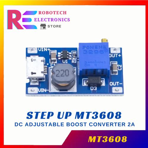 Jual MT3608 2A Step Up Adjust Voltage Boost Converter DC to DC Micro ...