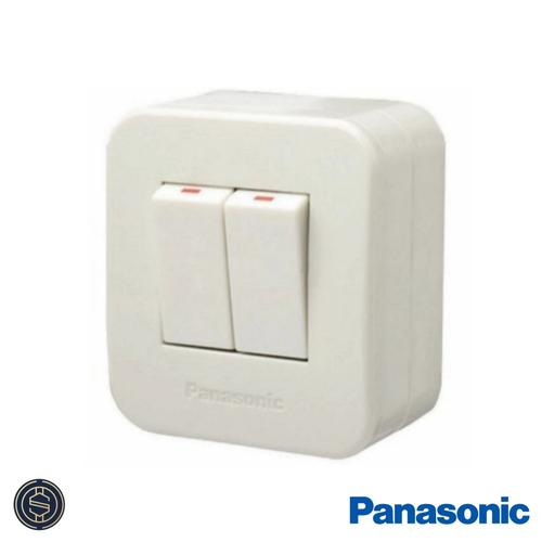 Jual Panasonic Saklar Outbow Seri Double 2G WSJ3900 WSJ 3900 Alphacube ...