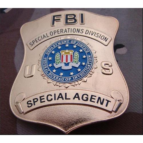 Jual United States FBI Metal Badge Police Special Agent Officer Badges ...