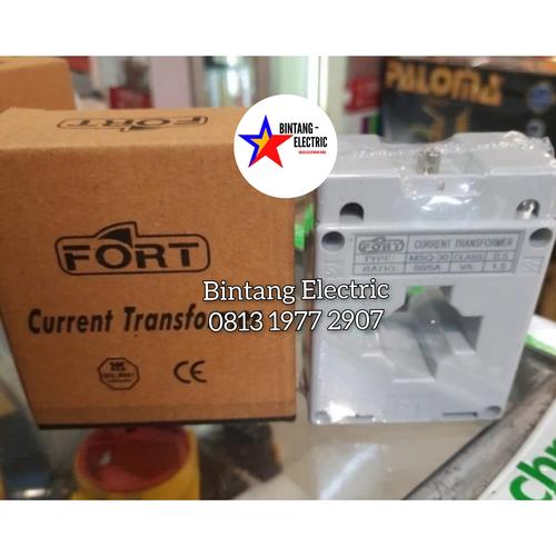 Jual Current Transformer / CT 30/5A - 250/5A Tipe MSQ-30 merk Fort ...