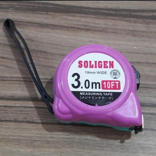 Jual Meteran Alat Ukur Soligen / Meteran Tukang 3m 5m 7,5m Soligen - 3M ...