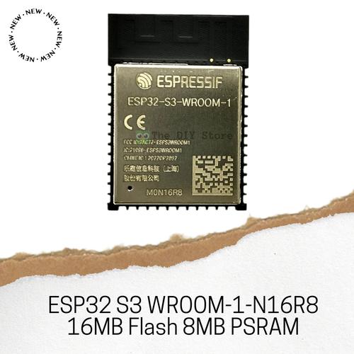 Jual ESP32 S3 WROOM ESP32-S3-WROOM-1 Chip Module 16MB Flash - Kota ...
