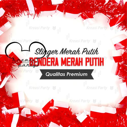 Jual slinger Bendera Merah Putih / Slinger HUT RI / Hiasan Dirgahayu RI ...